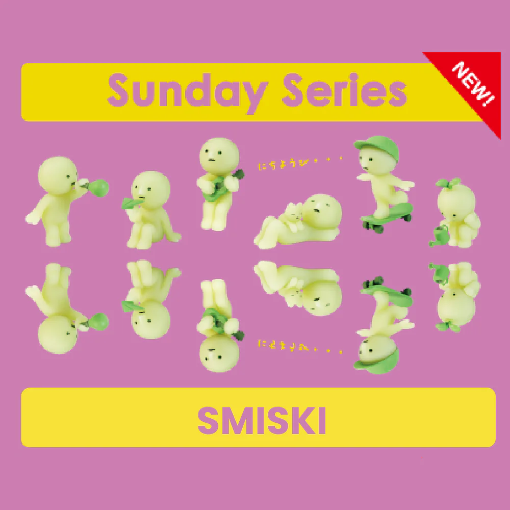 Smiski Sunday Series Collection - Smiski Hippers U.S.A.